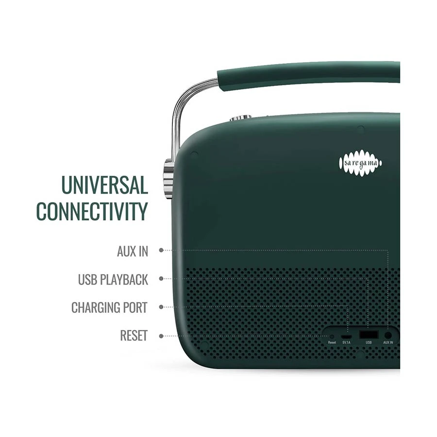 Saregama Carvaan 2.0 (WiFi) Hindi Emerald Green Music Player Price in ...