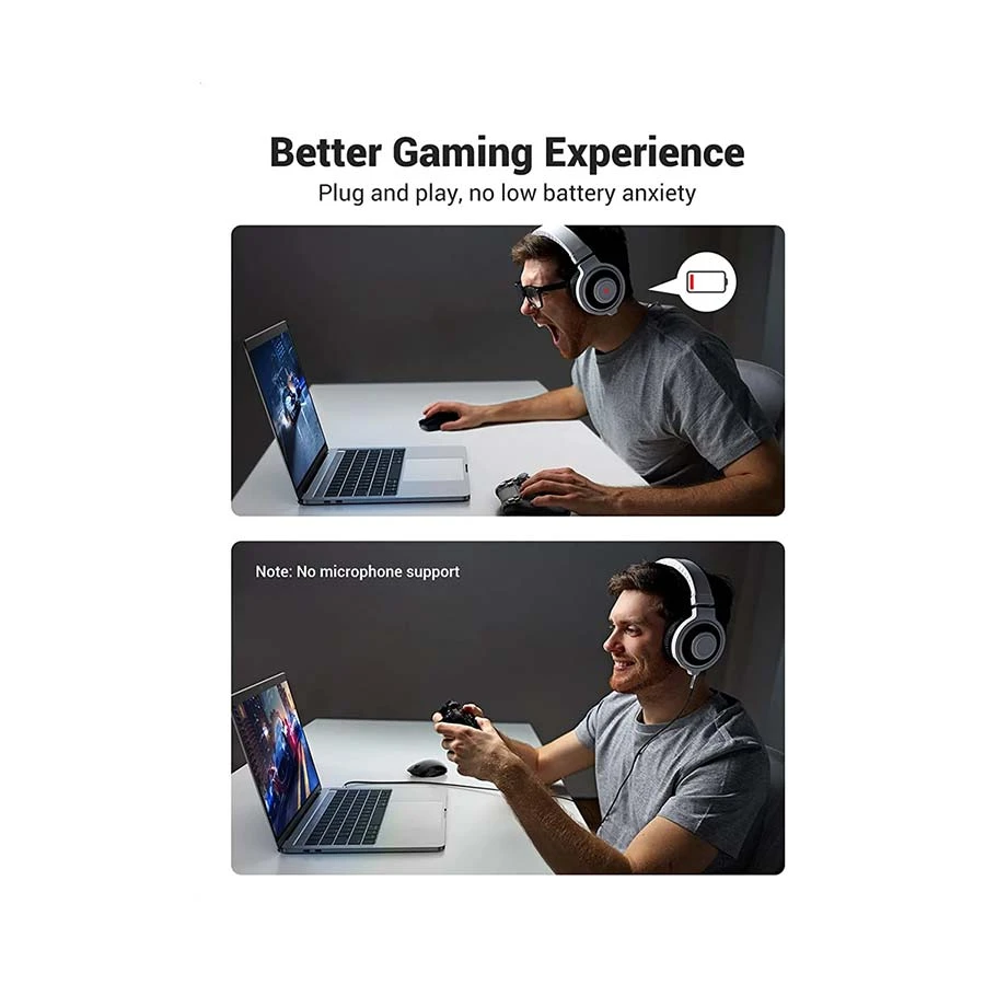 Ugreen CM450 USB Type-C Male to 3.5mm Male Cable Price in BD | RYANS